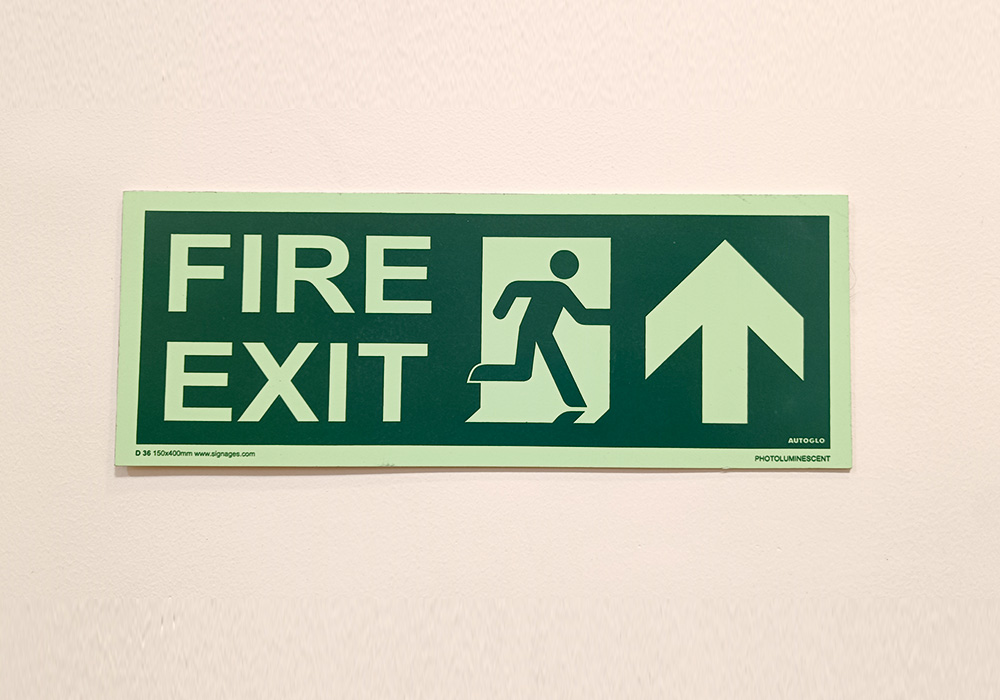 Emergency Light | Fire Signages | Emergency egress | Site Safety