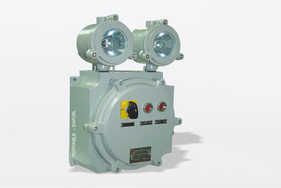 Flame Proof Emergency Light 2 X 10 W Twin Beam Light | Emergency Lights ...